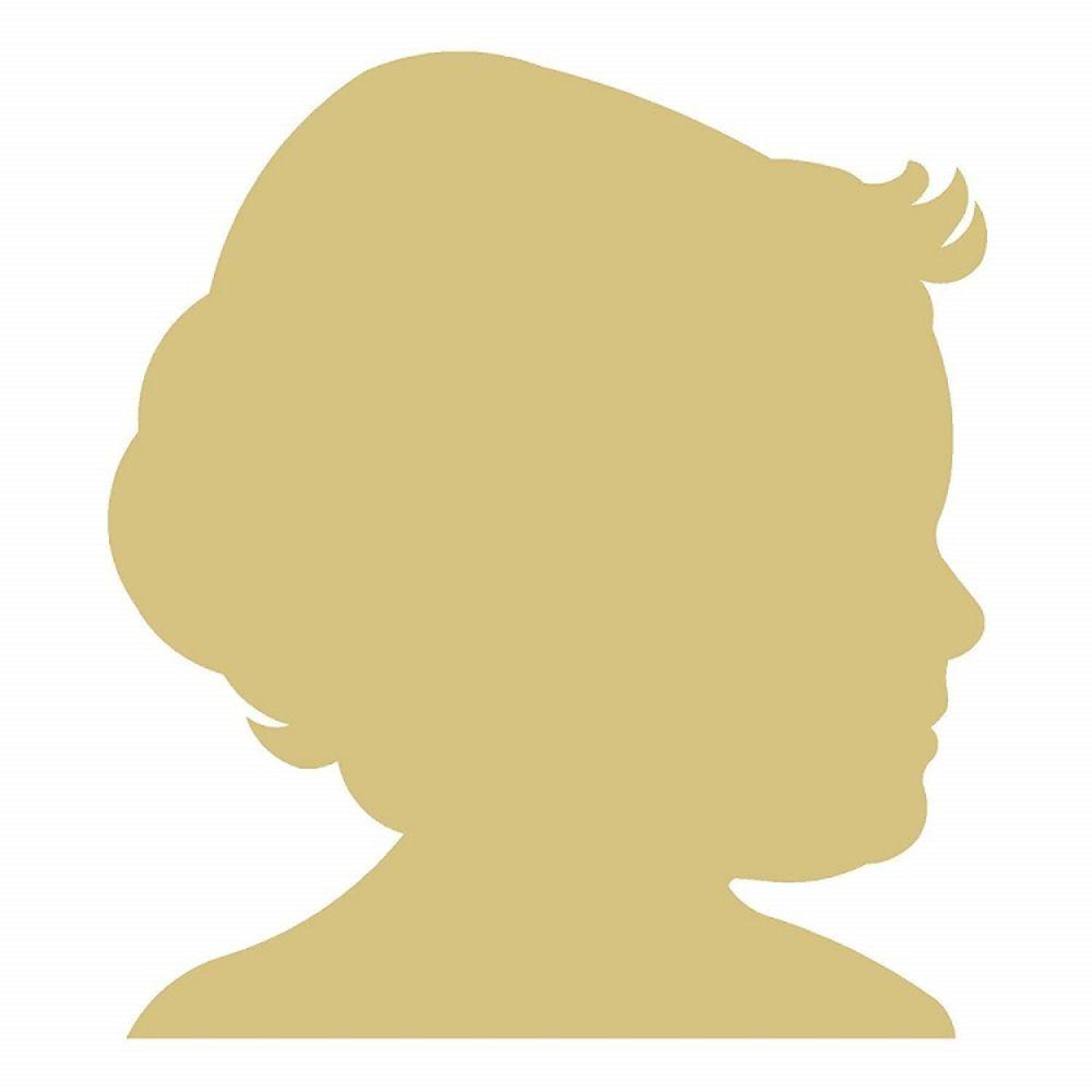 Basic Shape Boy MDF Cutout Silhouette - Unfinished For DIY – Diverse ...