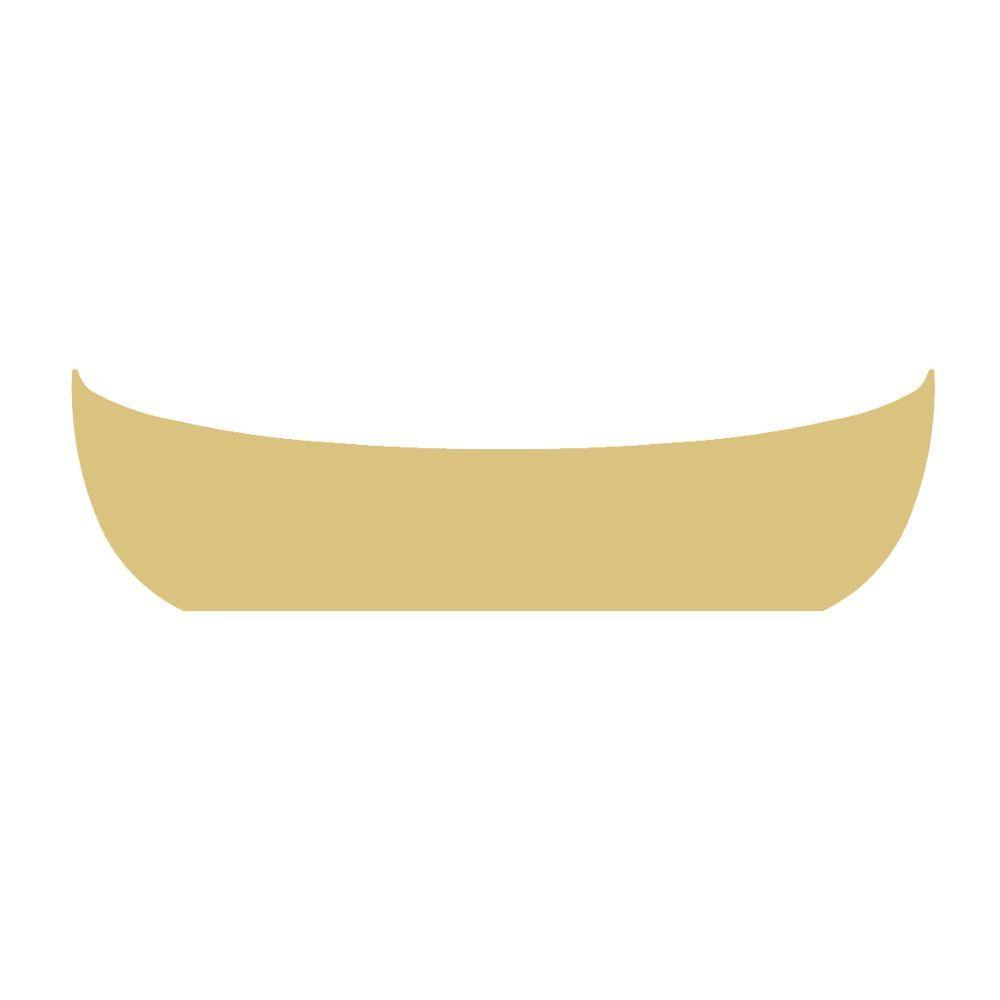 Basic Shape Canoe MDF Cutout Silhouette - Unfinished For DIY – Diverse ...