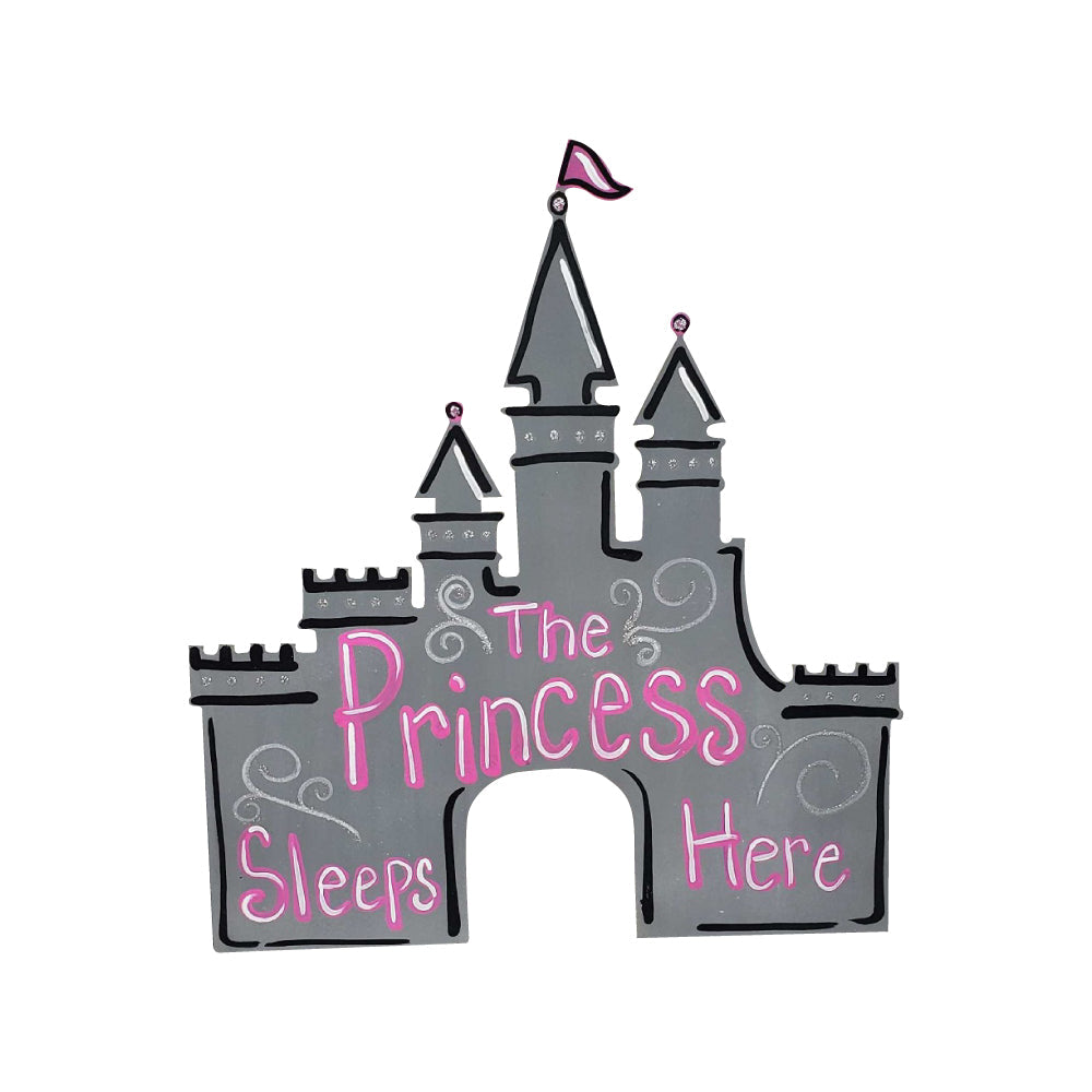 Basic Shape Castle MDF Cutout Castle - Unfinished For DIY – Diverse ...