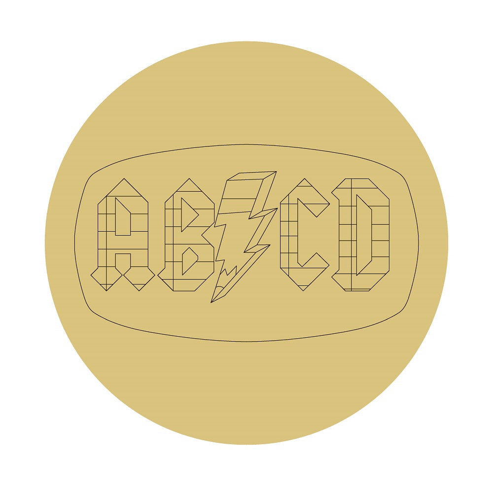 Design By Line ABCD Unfinished Wood Cutout Style 1 Art 1 – Diverse ...