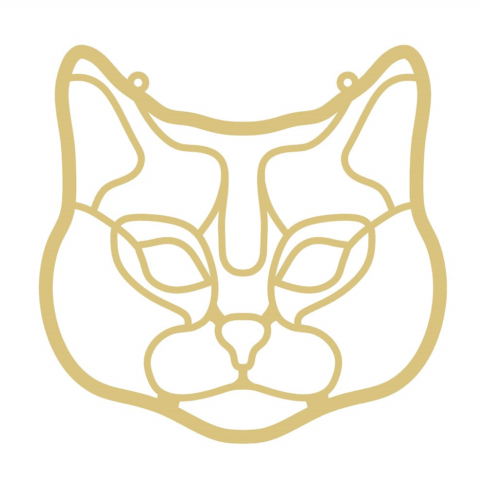 Laser Cut Cat Unfinished Wood Cutout Style 20 Art 1 – Diverse Woodworking