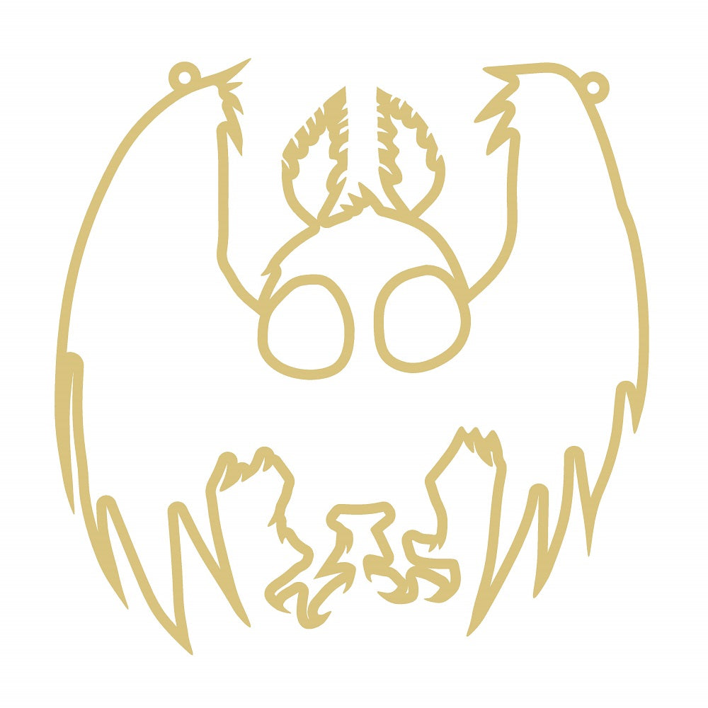 LASER CUT MOTHMAN UNFINISHED WOOD CUTOUT STYLE 1-A1 – Diverse Woodworking