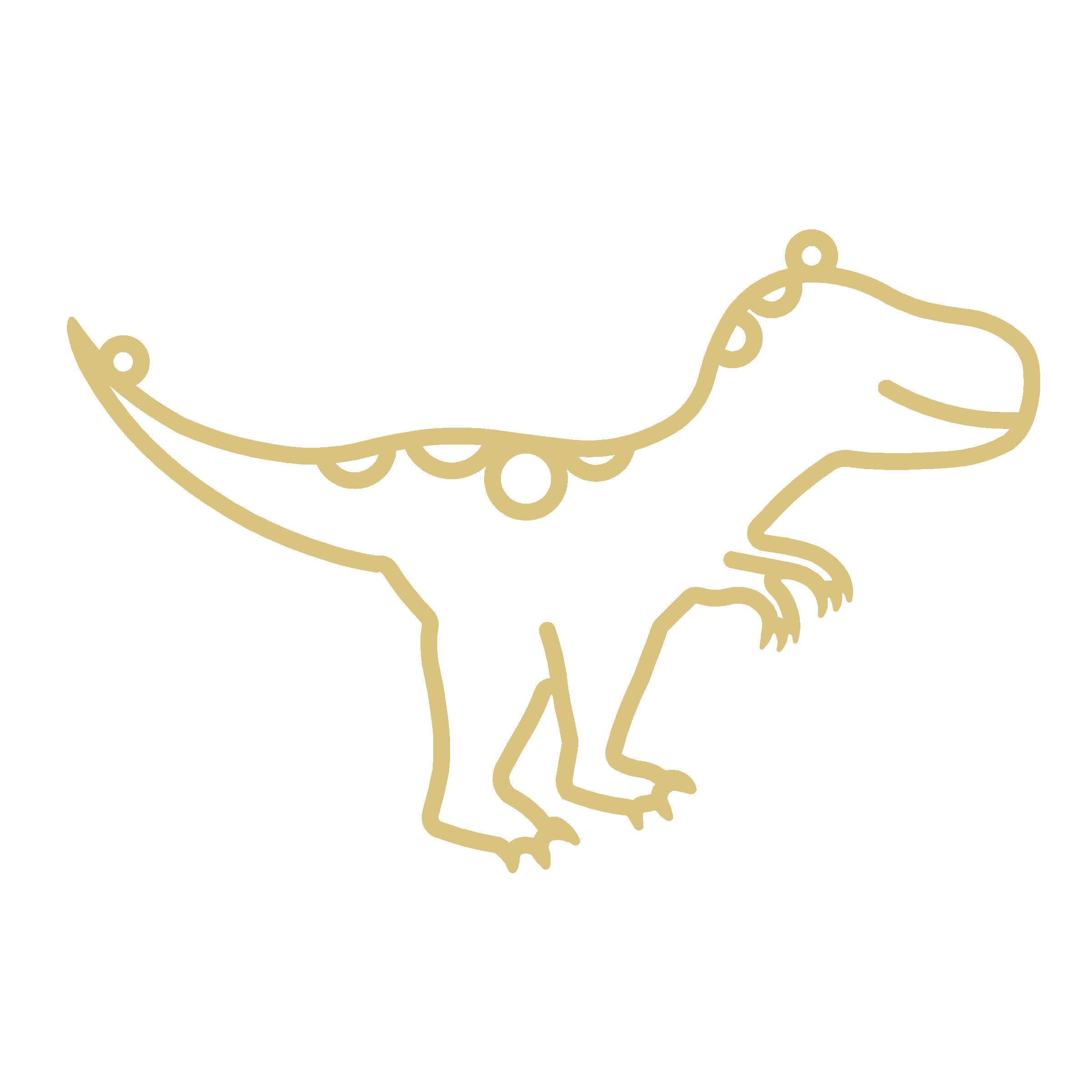Faux Stained Glass T-Rex MDF Cutout - Unfinished For DIY – Diverse ...