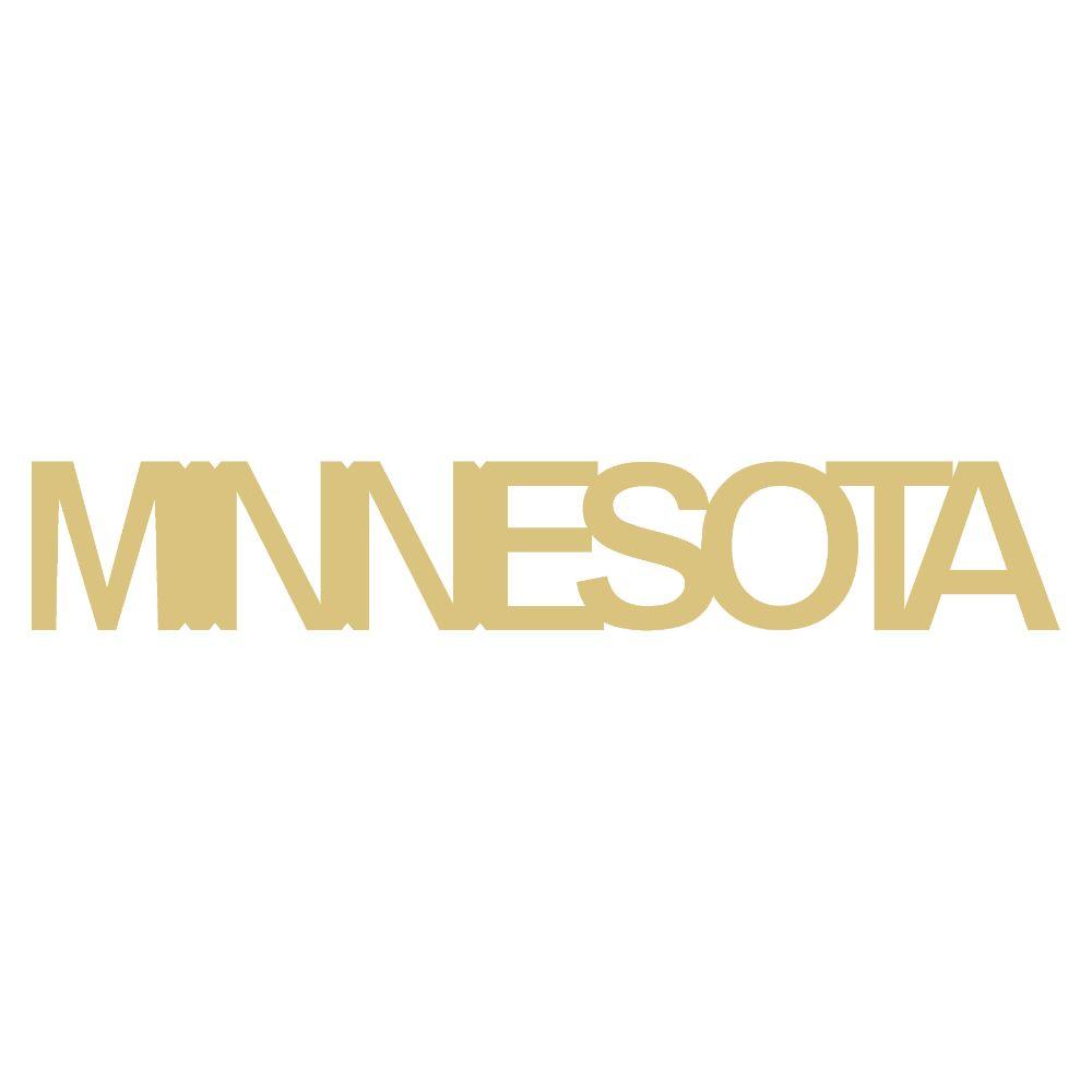 Basic Shape Word MDF Cutout Minnesota - Unfinished For DIY – Diverse ...