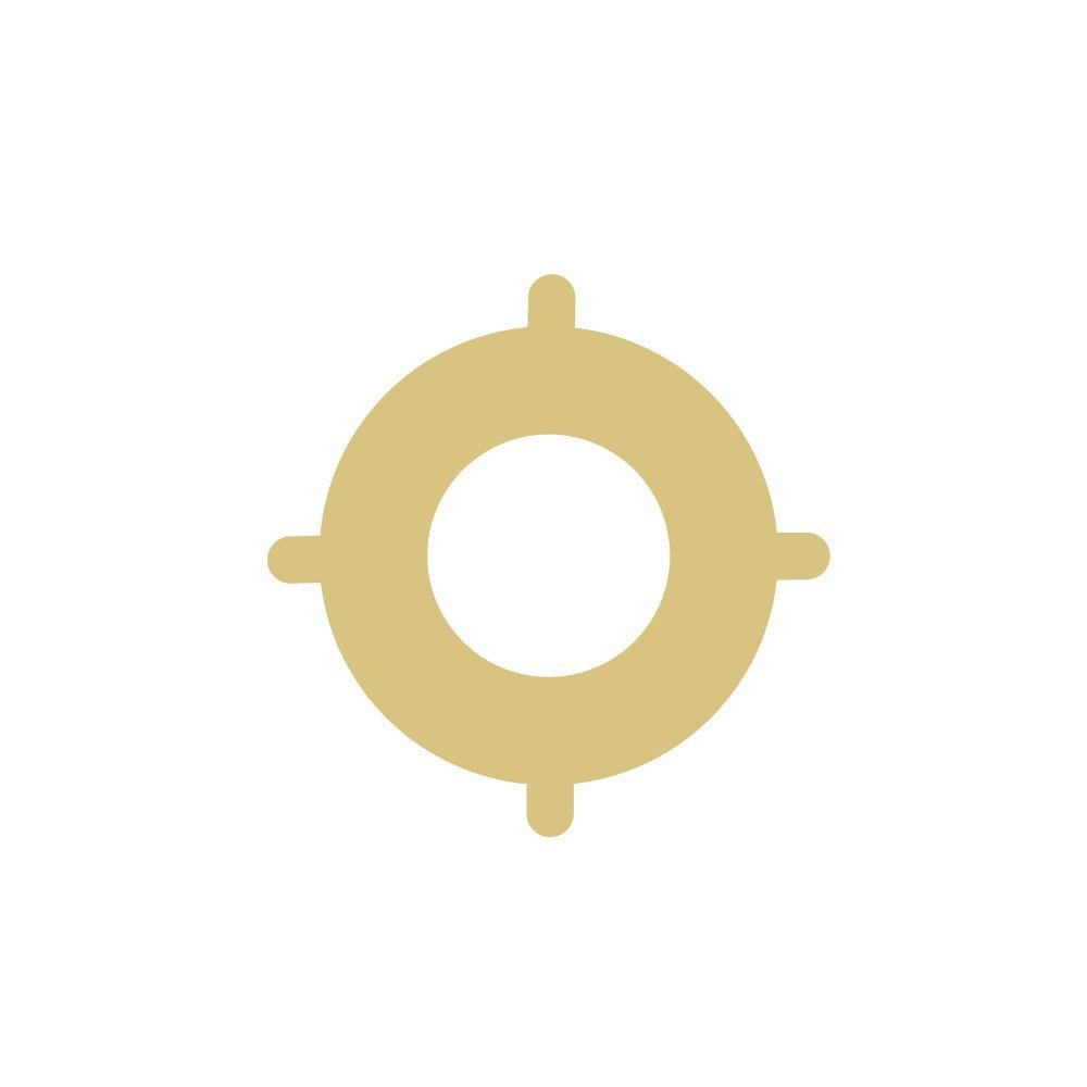 Basic Shape Life Preserver MDF Cutout Lifebuoy Silhouette - Unfinished ...