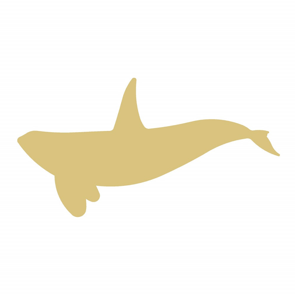 Basic Shape Orca MDF Cutout Orca Silhouette - Unfinished For DIY ...