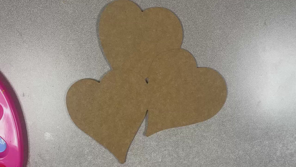 Basic Shape Haiti MDF Cutout Silhouette - Unfinished For DIY – Diverse ...
