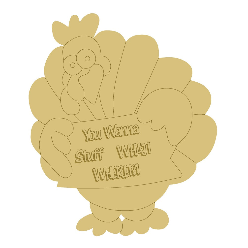 3D-DL-TURKEY-12-A1 – Diverse Woodworking