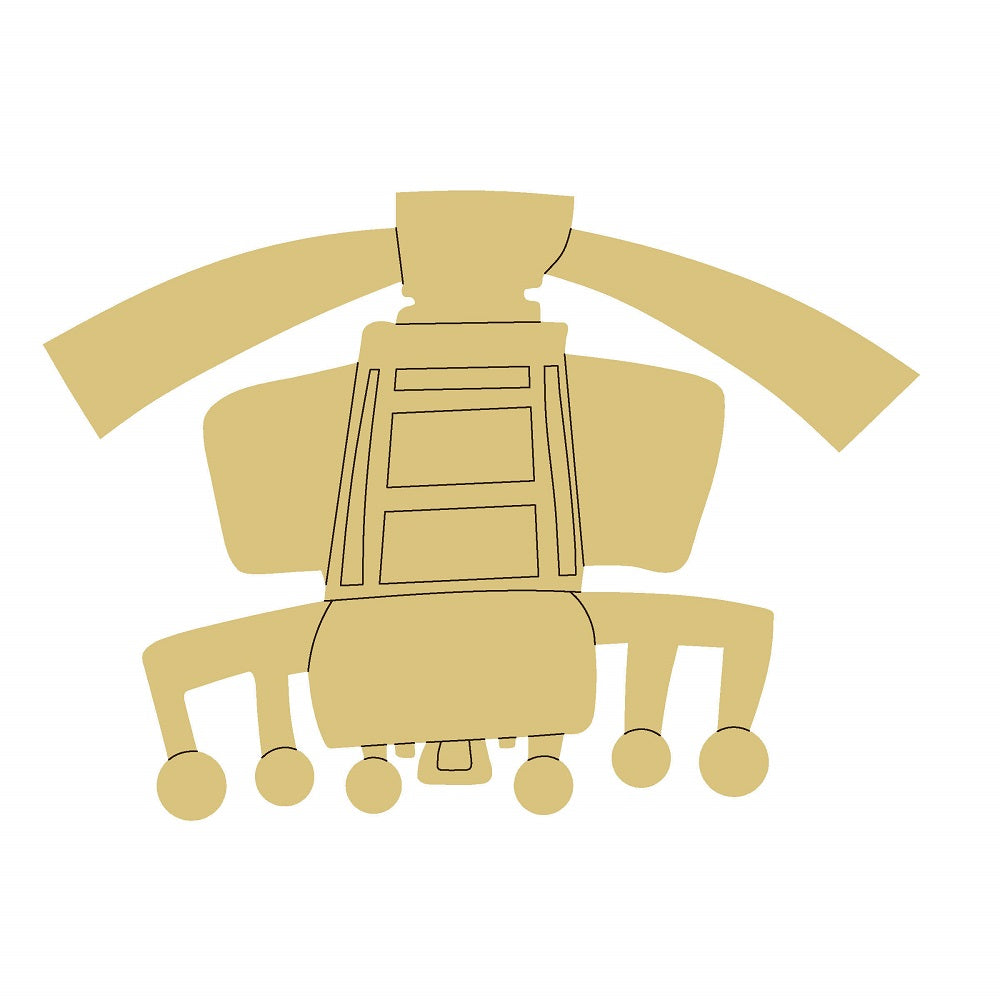 DL-APACHE UNFINISHED WOOD CUTOUT STYLE 1-A1 – Diverse Woodworking